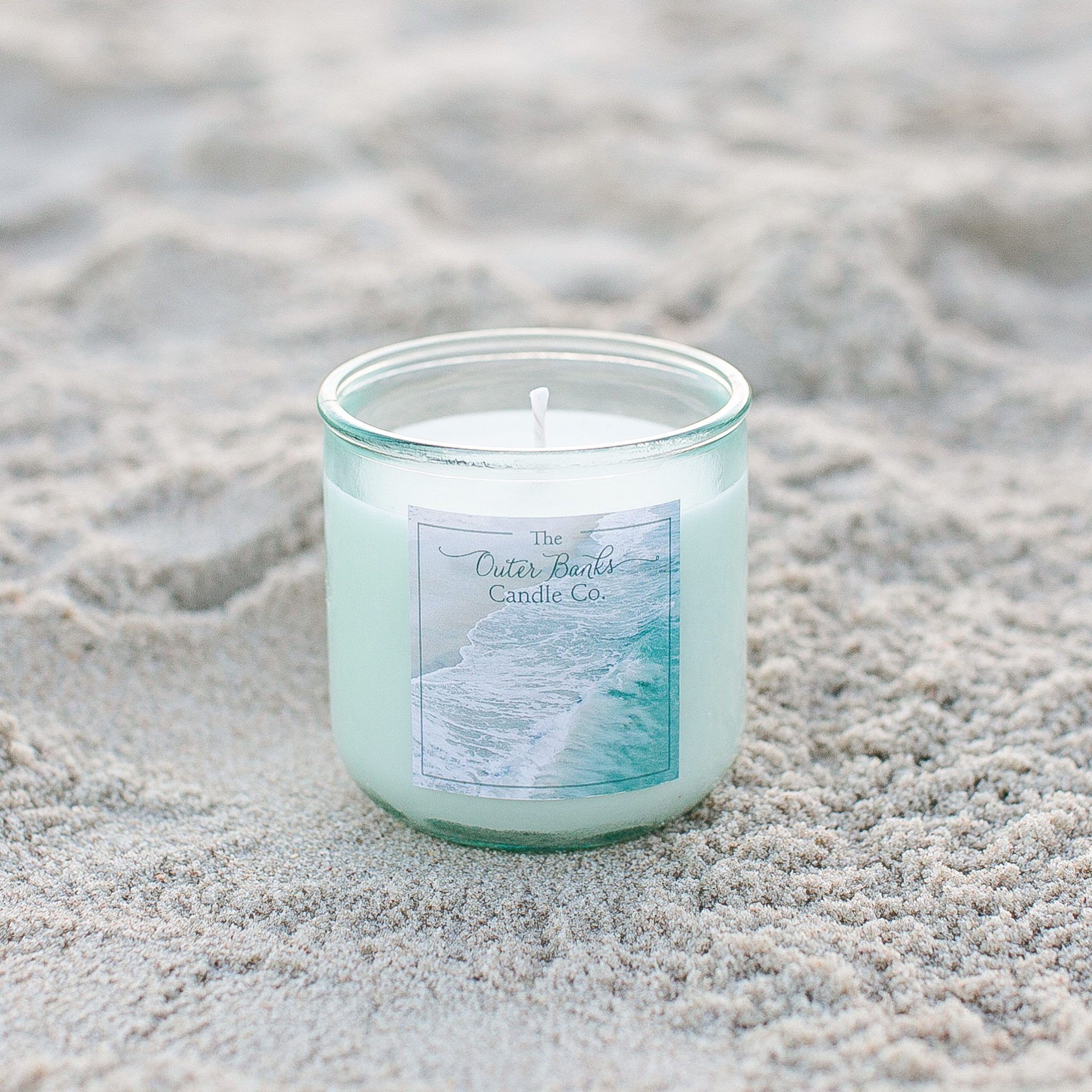 Artist Candle & Wave Print Card | The Outer Banks Candle Co.