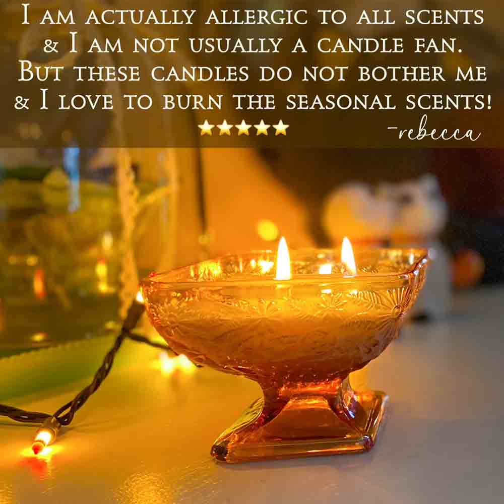 Antique & Vintage Glass Candles | The Outer Banks Candle Co.