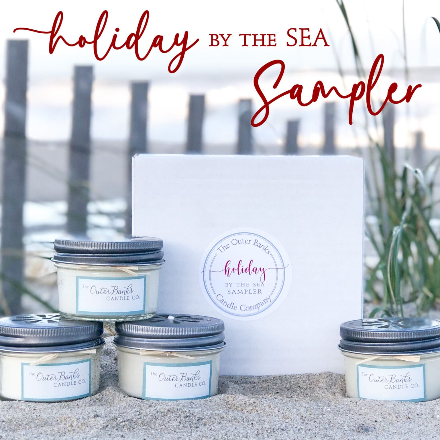 Candle Sampler Packs of 4 | The Outer Banks Candle Co.